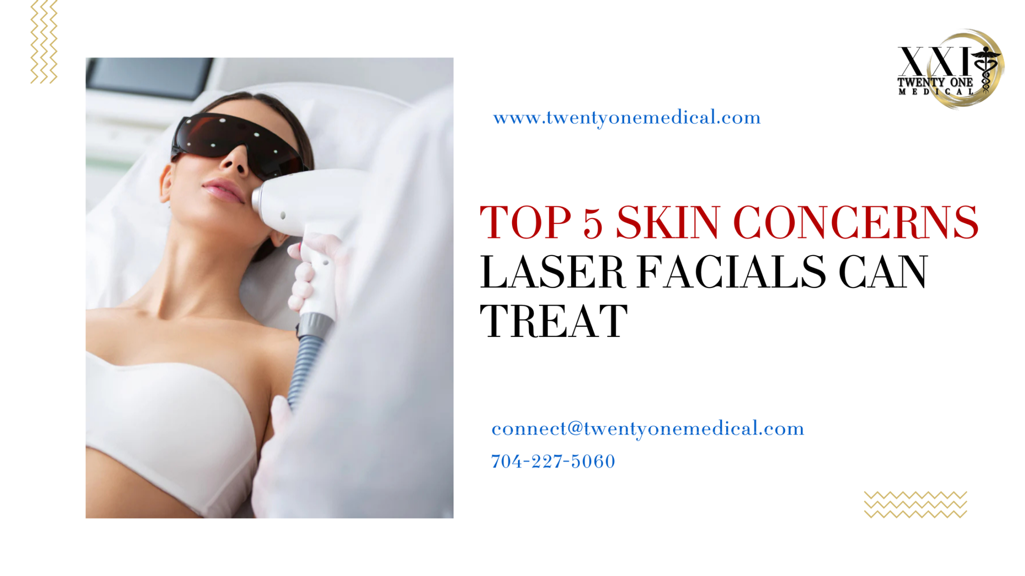 Top 5 Skin Issues Laser Facials Can Treat | Pineville & Charlotte