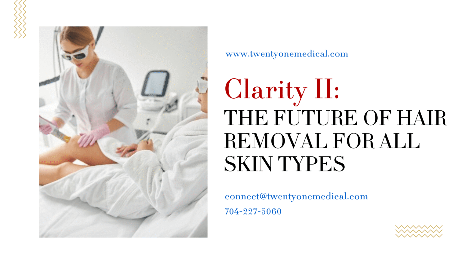 Clarity II Laser Hair Removal for All Skin Types
